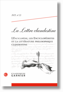Lettre clandestine revue histoire littéraire française historiens idées ...