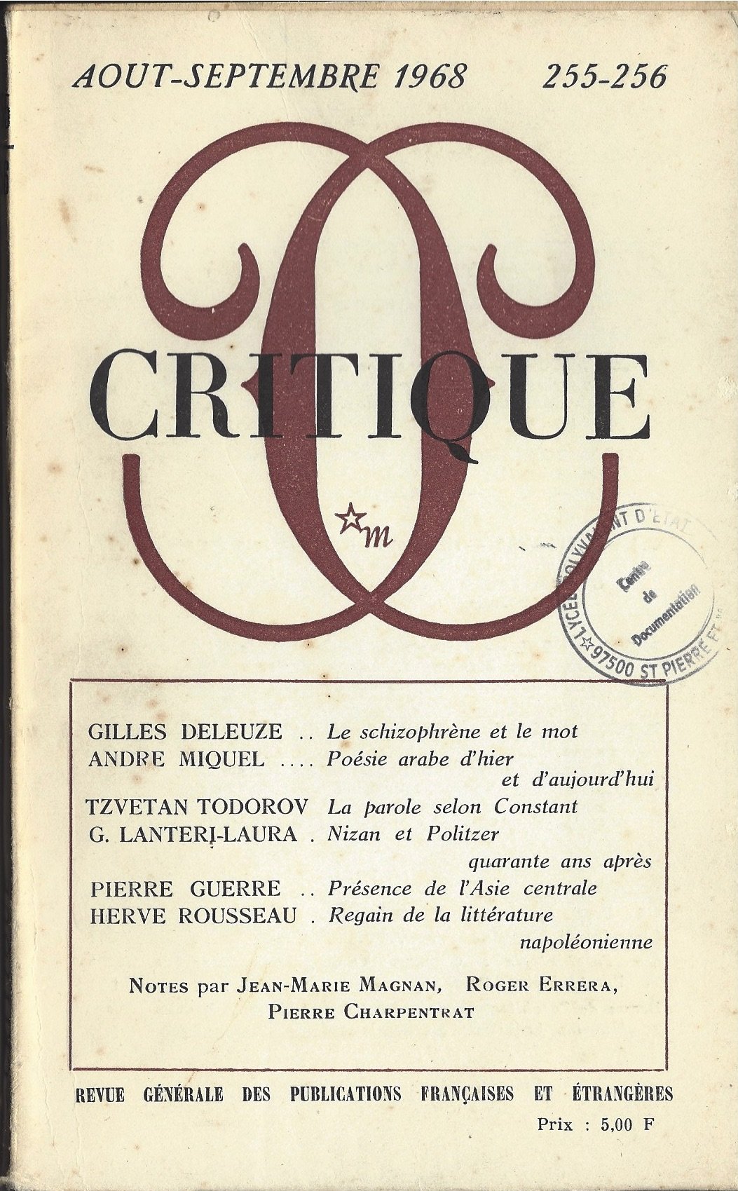 Critique Memories #10 ⋆ Ent’revues, le site des revues culturelles