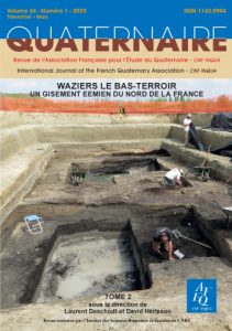 Quaternaire revue AFEQ journal scientifique auteurs numéros thématiques ...